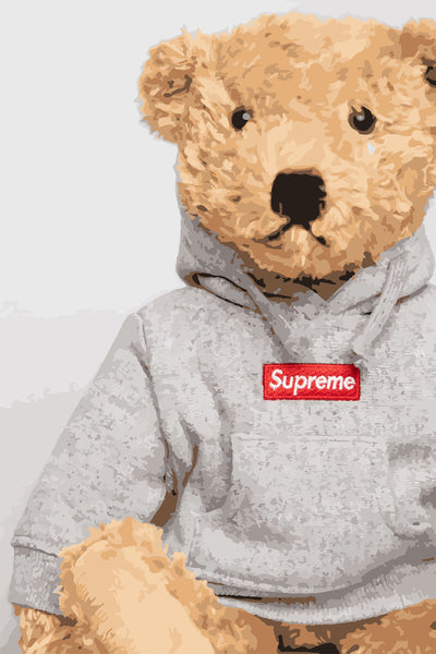 Lámina Oso Supreme – StreetMerch